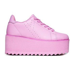 YRU | Other | Yru X Lala Platform Sneakers In Pink | Poshmark